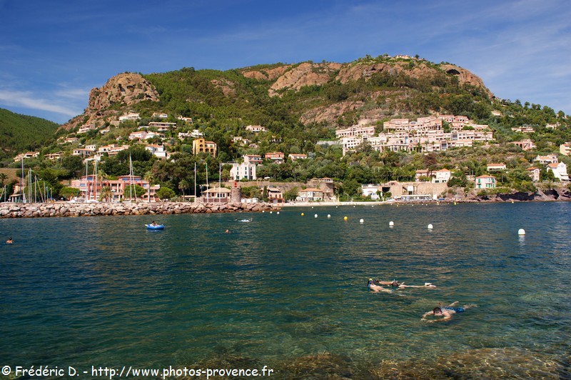 Théoule-sur-Mer, station balnéaire de la baie de Cannes