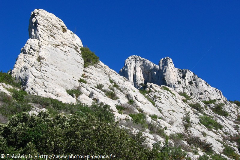 Massif de la Sainte-Baume, massif le plus élevé de la Provence