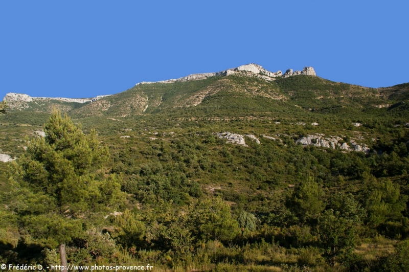 Massif de la Sainte-Baume, massif le plus élevé de la Provence